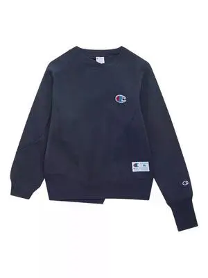 Undercover X Champion Patchwork Crew-neck Sweatshirt