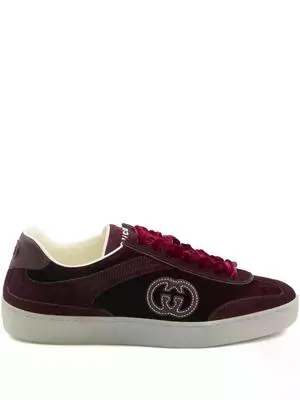 Gucci Logo-detail Sneakers - Red