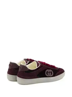 Gucci Logo-detail Sneakers - Red