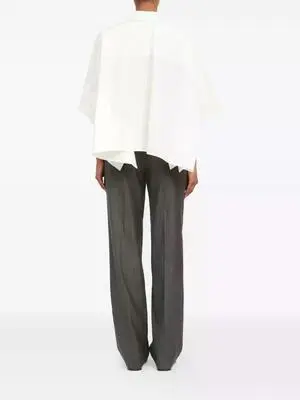 MAISON MARGIELA Oversized Striped Poplin Shirt
