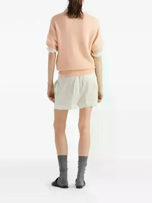 Prada Short-sleeve Crew Neck Knit