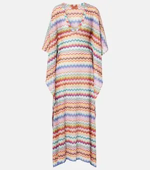 Missoni Zigzag Lame Kaftan - Multicoloured