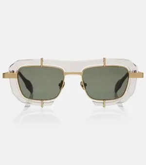 JW Anderson Rectangular Frame Sunglasses - Transparent