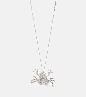 Loewe Frog Pendant Necklace - Silver