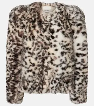 Isabel Marant Étoile Bahria Leopard-print Jacket - Multicoloured