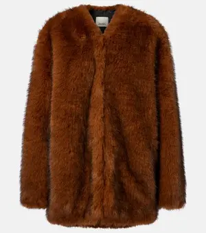 Isabel Marant Étoile Oversized Faux Fur Jacket