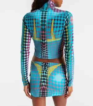 JEAN PAUL GAULTIER Re-edition Printed Top - Multicoloured