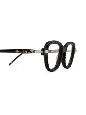 KUBORAUM Cat Eye Acetate Eyeglasses - Black