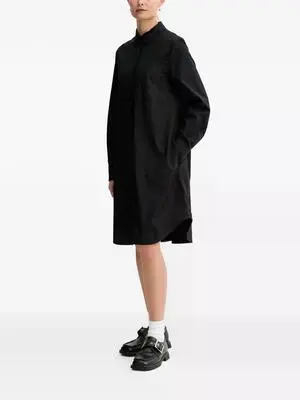 Marc O'polo Button-up Mini Dress - Black