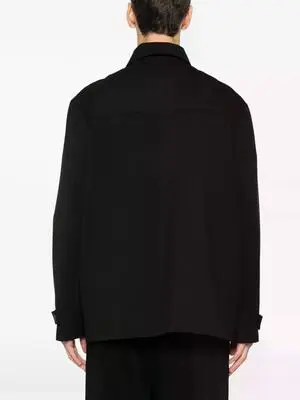 MEDEEA Straight Button Short Coat