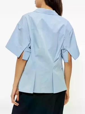 JIL SANDER Short Sleeve Shirt - Blue