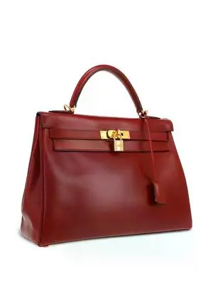 Hermès 2002 Kelly 32 Tote Bag - Red