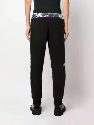 The North Face Graphic-print Panelled Track Pants - Black