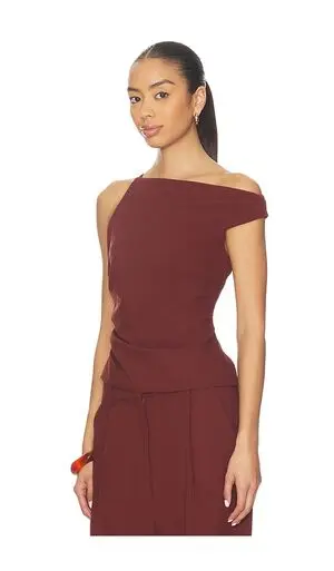 A.L.C. Leia One-shoulder Top