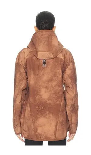 Free People Canyon Crushin Faux Leather Ripstop Jacket