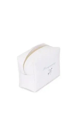 ABBODE Honeymooning Waffle Pouch - White