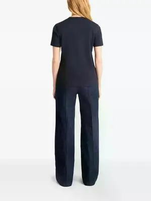 Fusalp Talixe T-shirt With Badge Detail - Blue