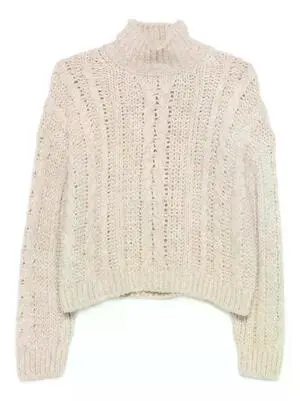 Marc O'polo Cable Knit Roll Neck Sweater