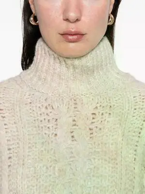 Marc O'polo Cable Knit Roll Neck Sweater