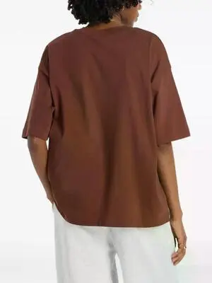 NEW BALANCE Athletics Logo T-shirt - Brown