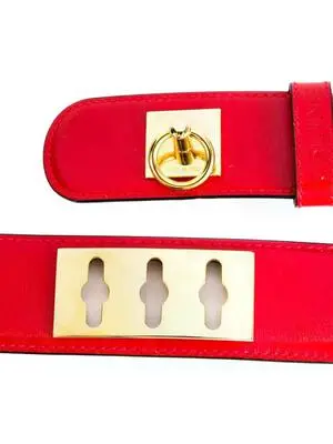 Celine Leather Chain Belt