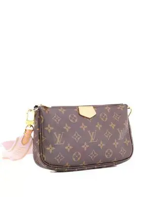 LOUIS VUITTON Multi Pochette Accessoires Monogram Canvas Crossbody Bag