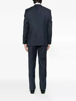 Canali Checked Suit