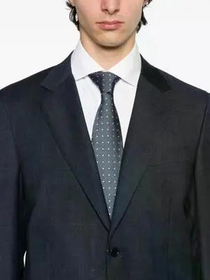 Canali Checked Suit