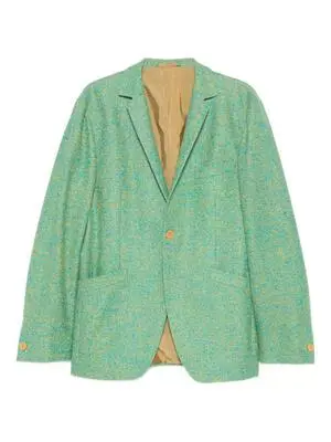 ROMEO GIGLI 1990s Single-breasted Blazer - Blue
