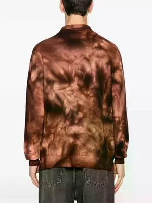 A.N.G.E.L.O. VINTAGE CULT Tie-dye Collared Sweater