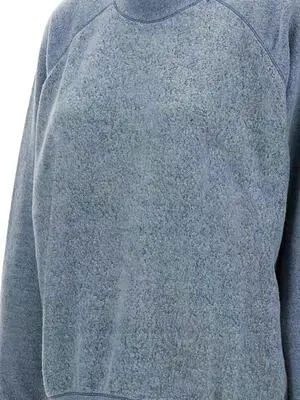 EPL Crewneck Long-sleeve Fleece Sweater - Blue