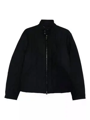 Canali Quilted Diamond-pattern Padded Jacket