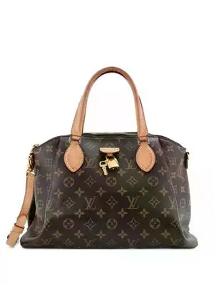 LOUIS VUITTON Rivoli Handbag Monogram Canvas - Brown