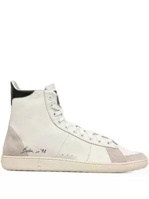 Patrizia Pepe Skin Hi '93 High Top Sneakers - Neutrals