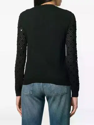 LOUIS VUITTON Pre-owned Sequined Open Knit Jumper
