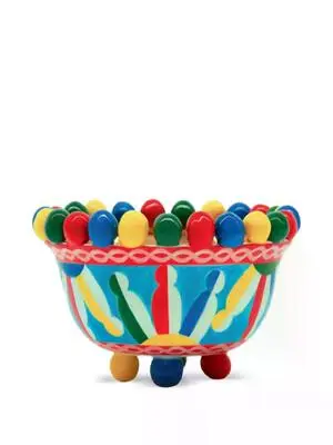 Dolce & Gabbana Medium Carretto Trinket Dish - Blue