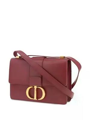 Dior 30 Montaigne Leather Handbag - Red