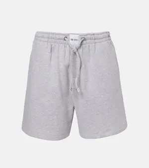 Attico Cotton Shorts - Grey