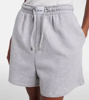 Attico Cotton Shorts - Grey