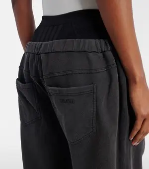 Attico Cotton Jersey Sweatpants
