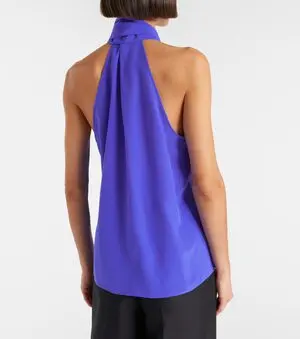 TOM FORD Halter Neck Silk Blouse
