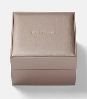 BVLGARI Embellished 33mm 18kt Gold And Stainless Steel Watch