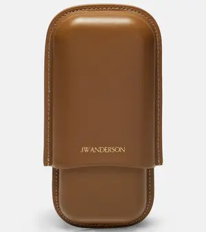 JW Anderson Rectangular Sunglasses With Tortoiseshell Frame - Brown