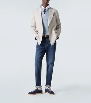 Brunello Cucinelli Ribbed-knit Cotton Sweater