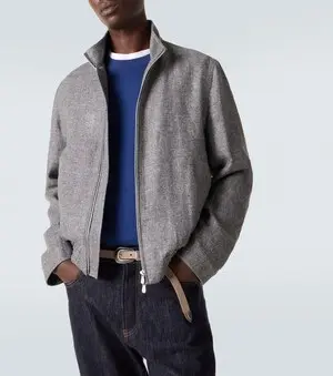 Brunello Cucinelli Cotton Crew Neck Sweater - Blue
