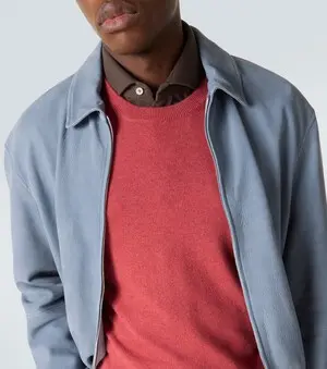 Brunello Cucinelli Cashmere Crewneck Sweater - Red