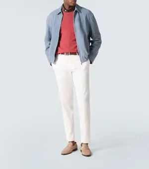 Brunello Cucinelli Cashmere Crewneck Sweater - Red