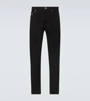 Brunello Cucinelli Mid-rise Straight Jeans - Black
