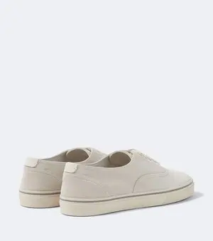 Brunello Cucinelli Suede Lace-up Sneakers