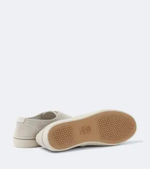 Brunello Cucinelli Suede Lace-up Sneakers